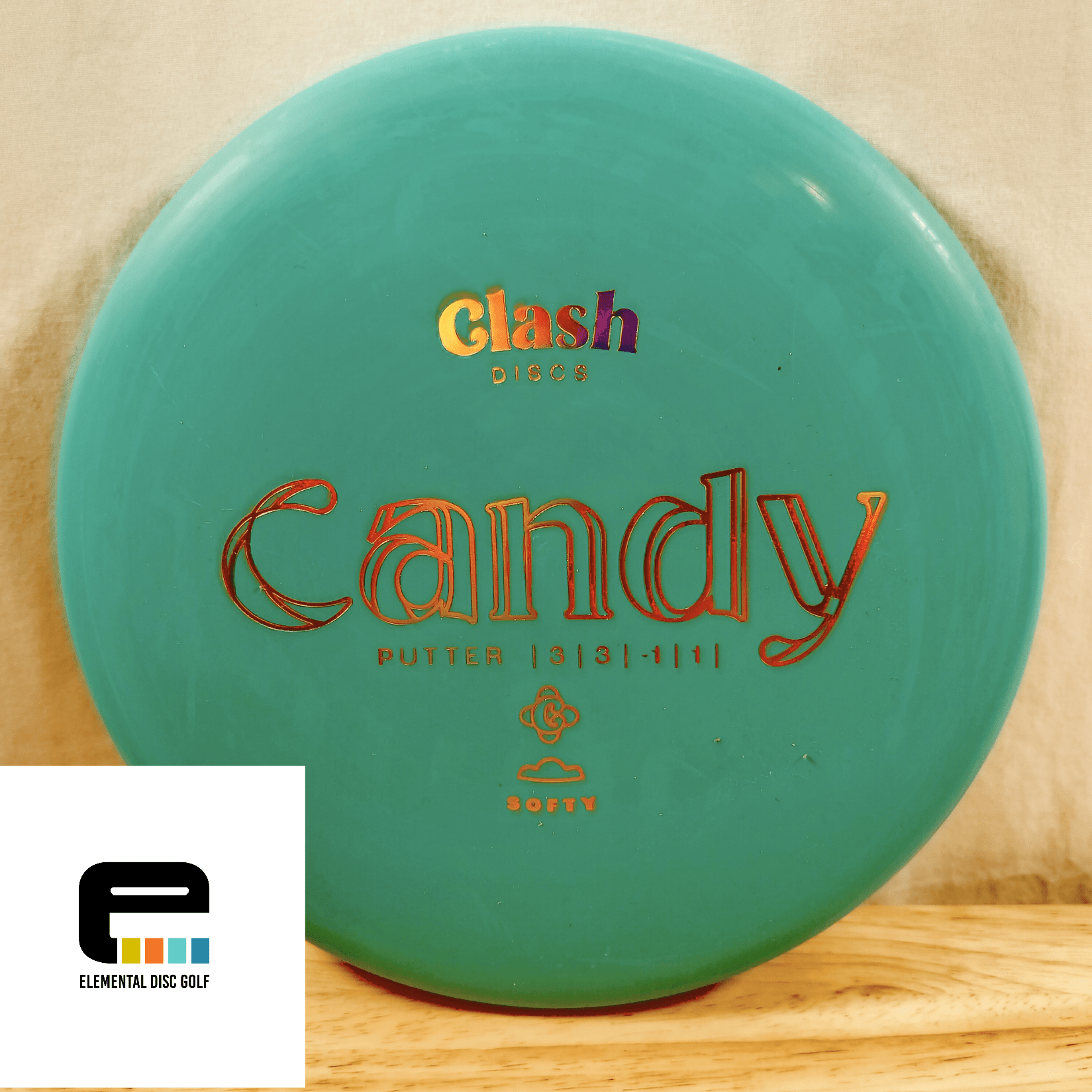 Clash Discs Softy Candy - Elemental Disc Golf
